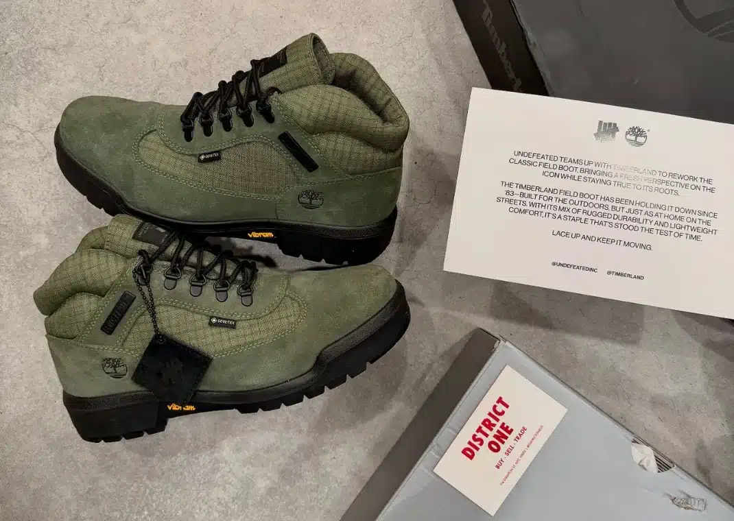 UNDEFEATED x Timberland: una bota de campo exclusiva inspirada en las ...