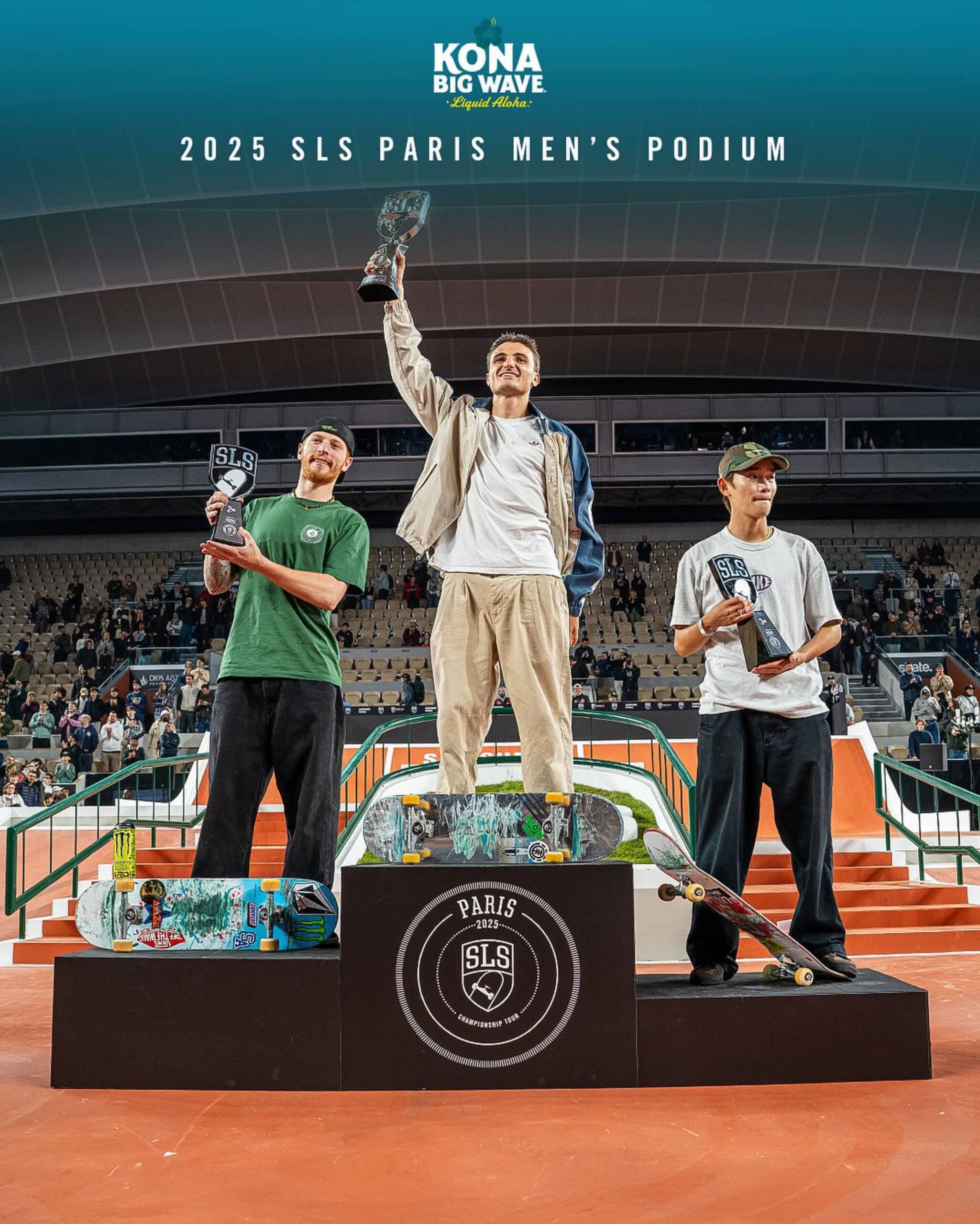 SLS arrasa en Roland-Garros: el skate se vuelve legendario - SELECTA BISSO
