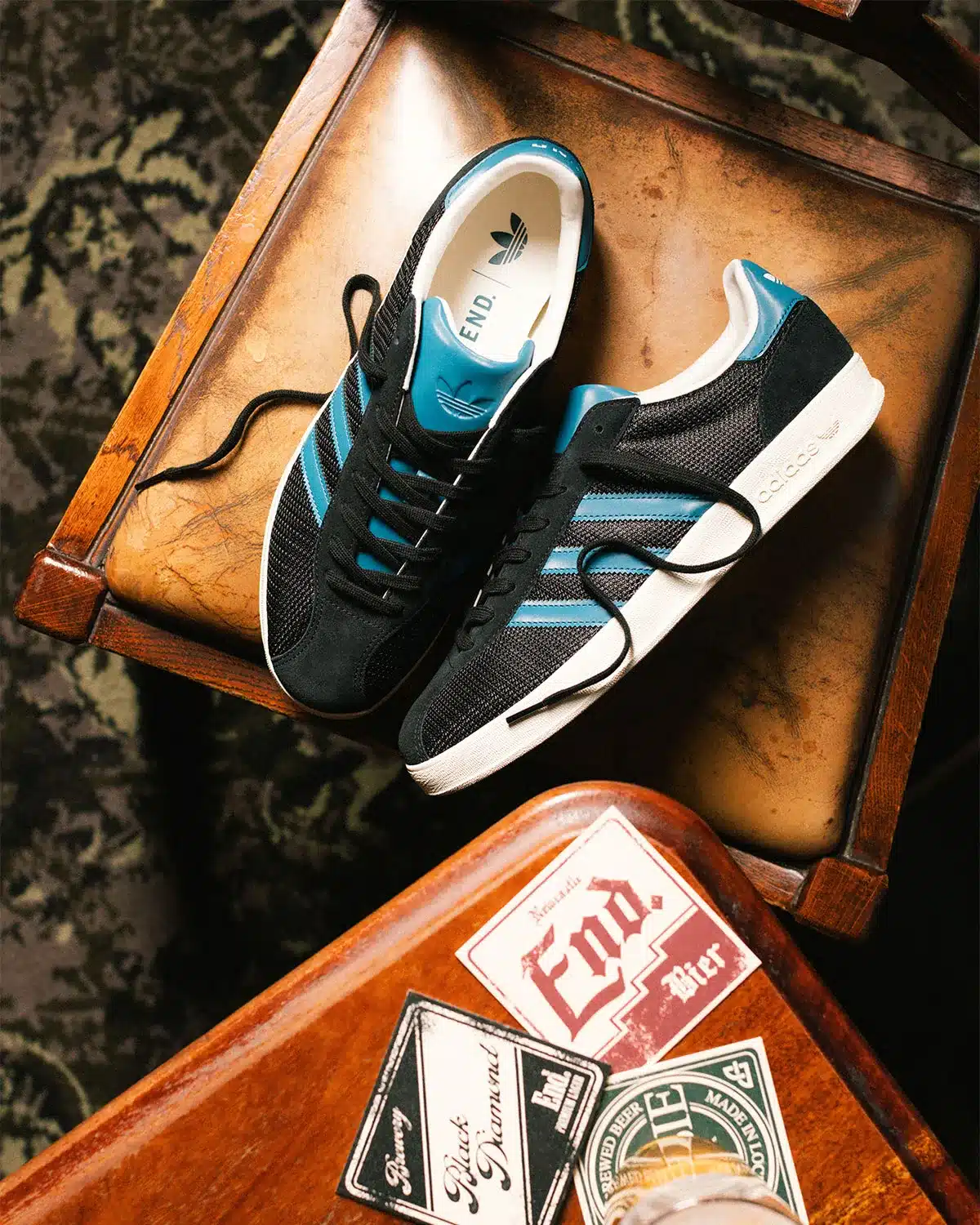 END. x adidas Gazelle “Grass Roots”: a tribute to British culture to ...
