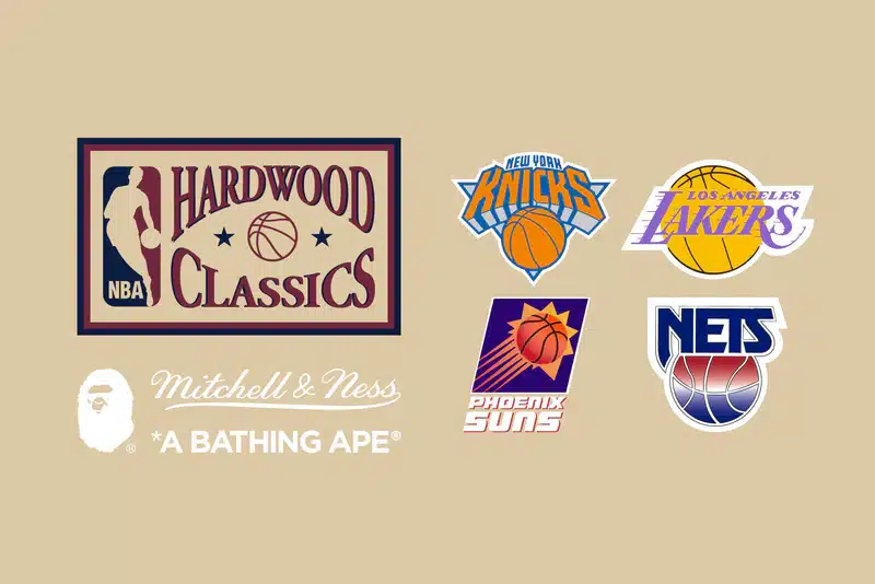 BAPE annonce le lancement de sa collection BAPE x Mitchell & Ness x NBA ...