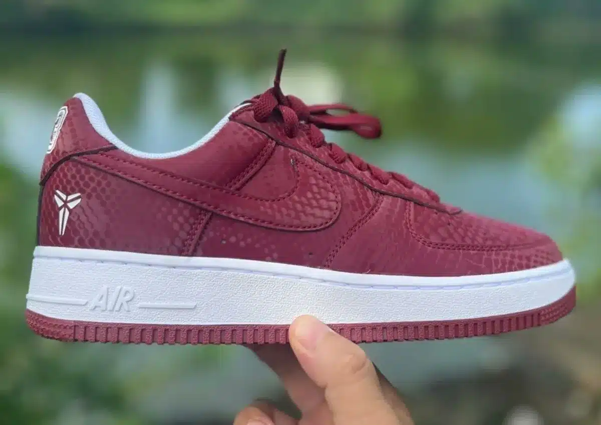 Hommage aux racines de Kobe Bryant : Nike dévoile la Air Force 1 "Lower ...