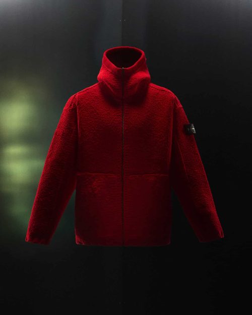 Stone Island unveils its new experimental models in Milan during an ...