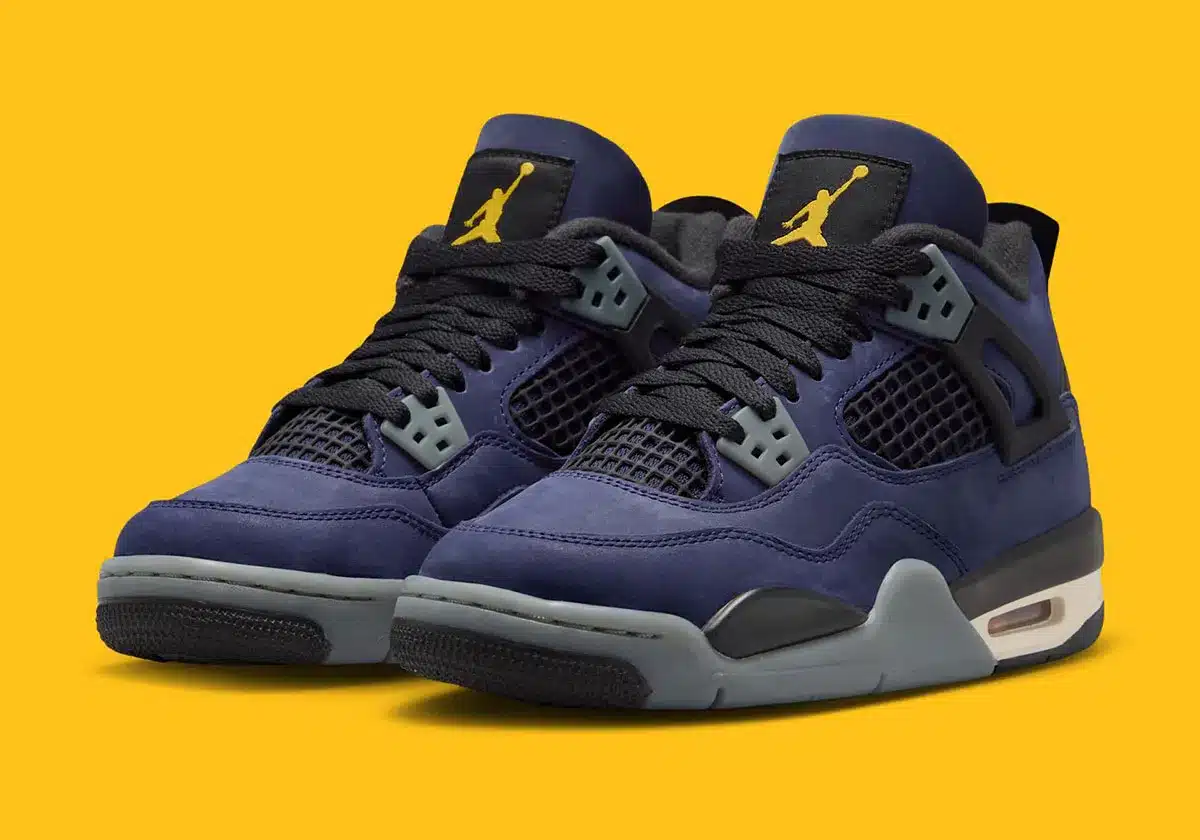 Jordan Brand rend hommage aux Lakers avec l’Air Jordan 4 « Lakeshow ...