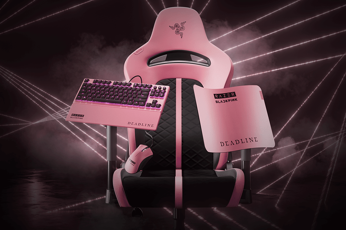 BLACKPINK et Razer dévoilent la collection « Play in Pink », entre ...