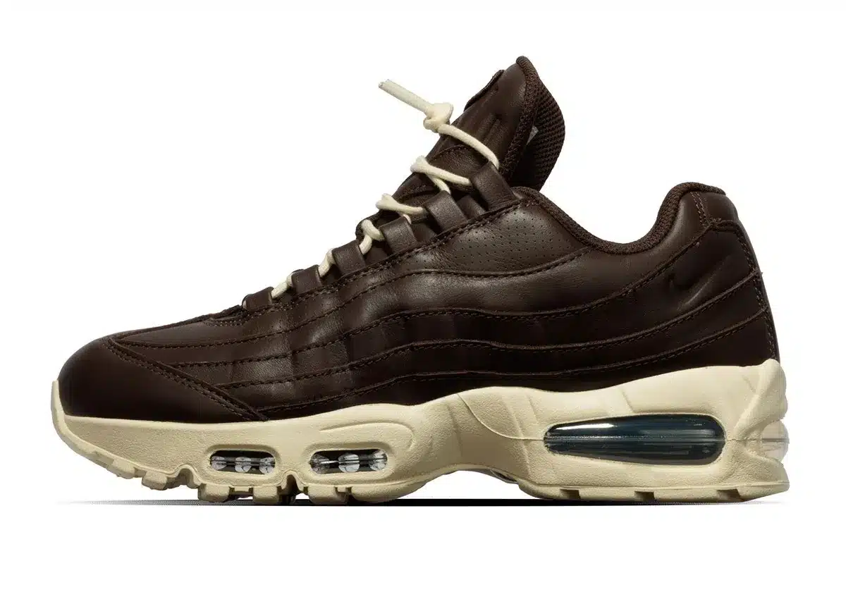 Nike revisits the Air Max 95 with a "Baroque Brown" version in premium ...