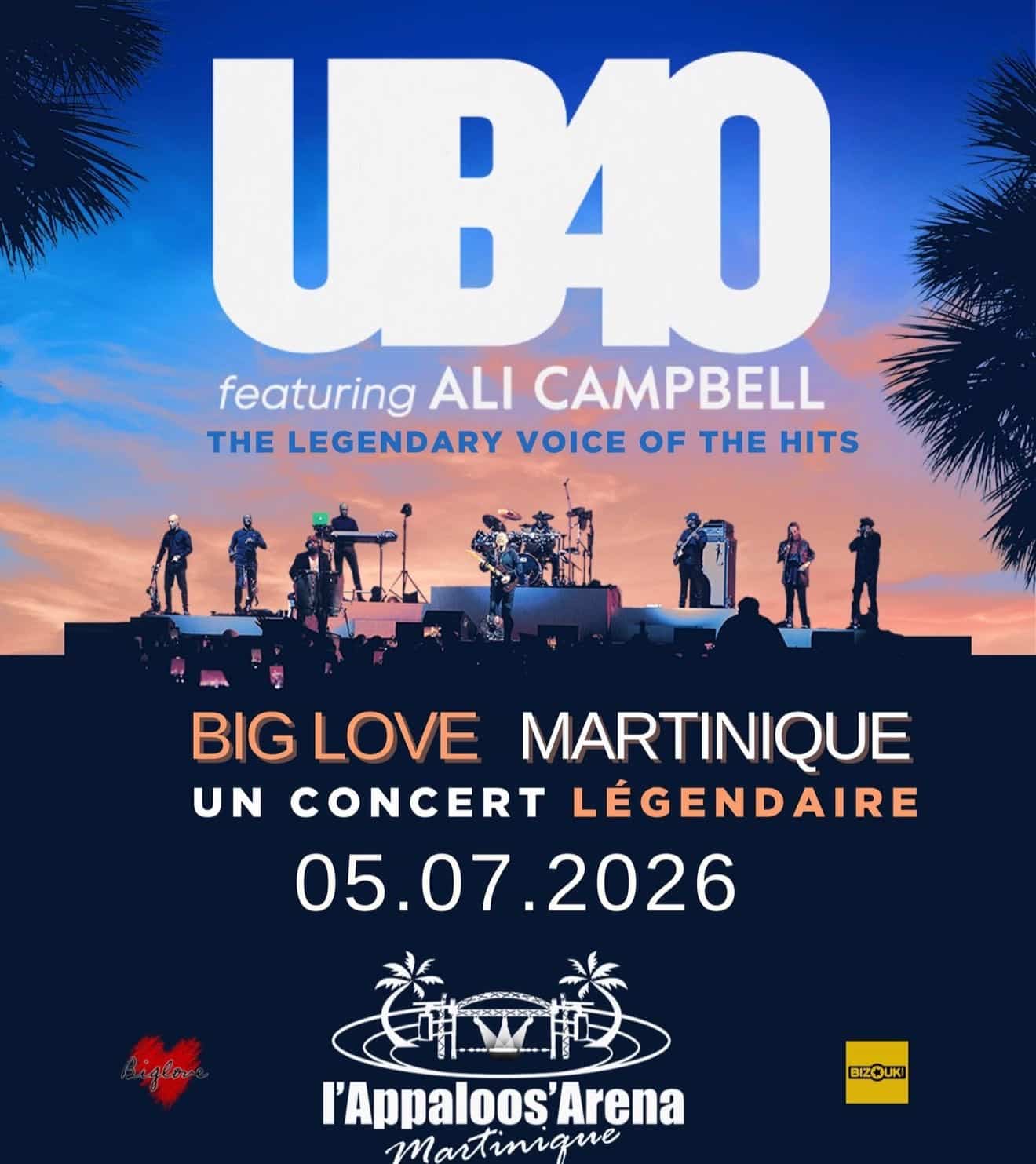 UB40 in exceptional concert in Martinique for their 45th anniversary ...