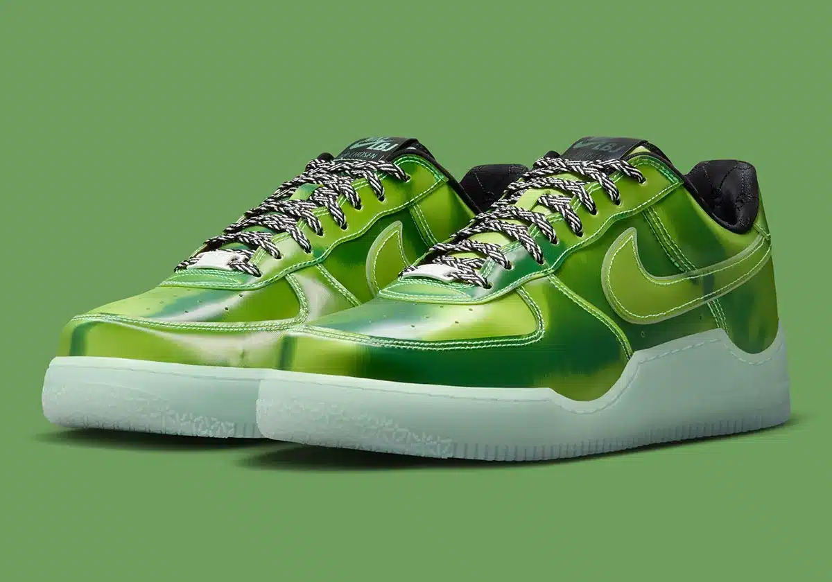 LeBron James reinvents the Air Force 1 with a futuristic “Voltage Green ...