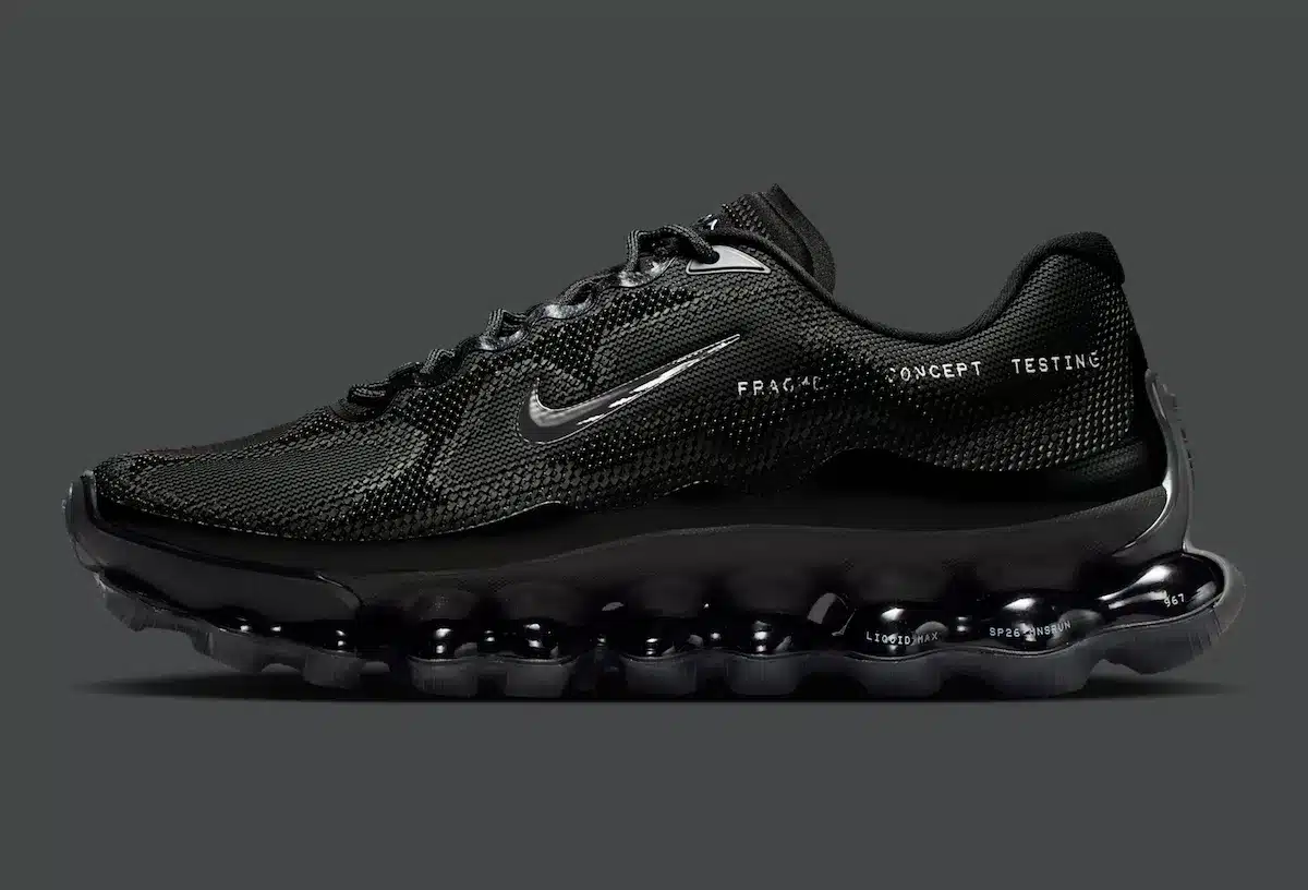Fragment x Nike Air Liquid Max „Black“: Das neue Kapitel des Air Max ...