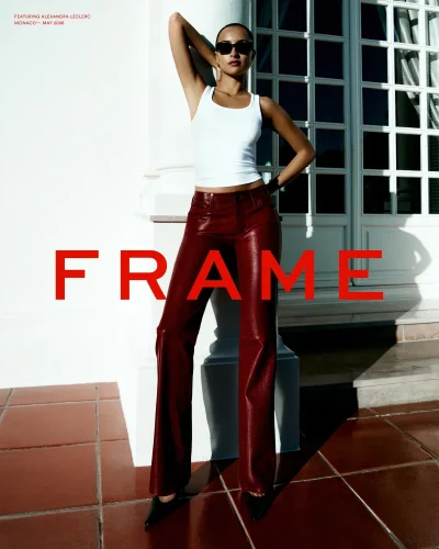 Frame x Alexandra Leclerc: a summer capsule collection blending Monaco ...